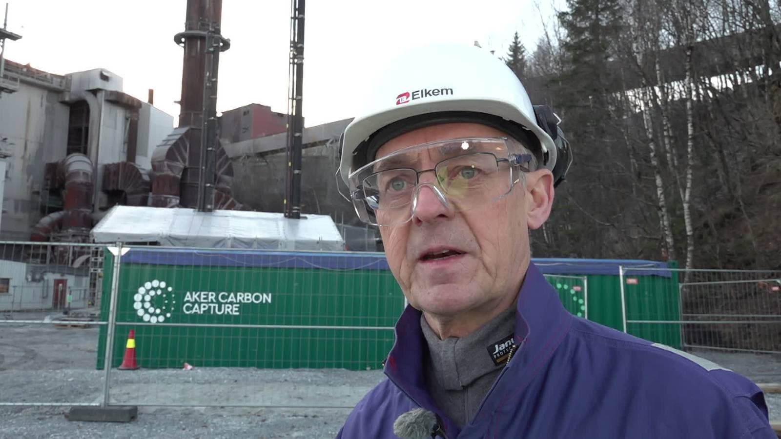 Elkem Rana: Tester ut verdens første karbonfangstanlegg for ...