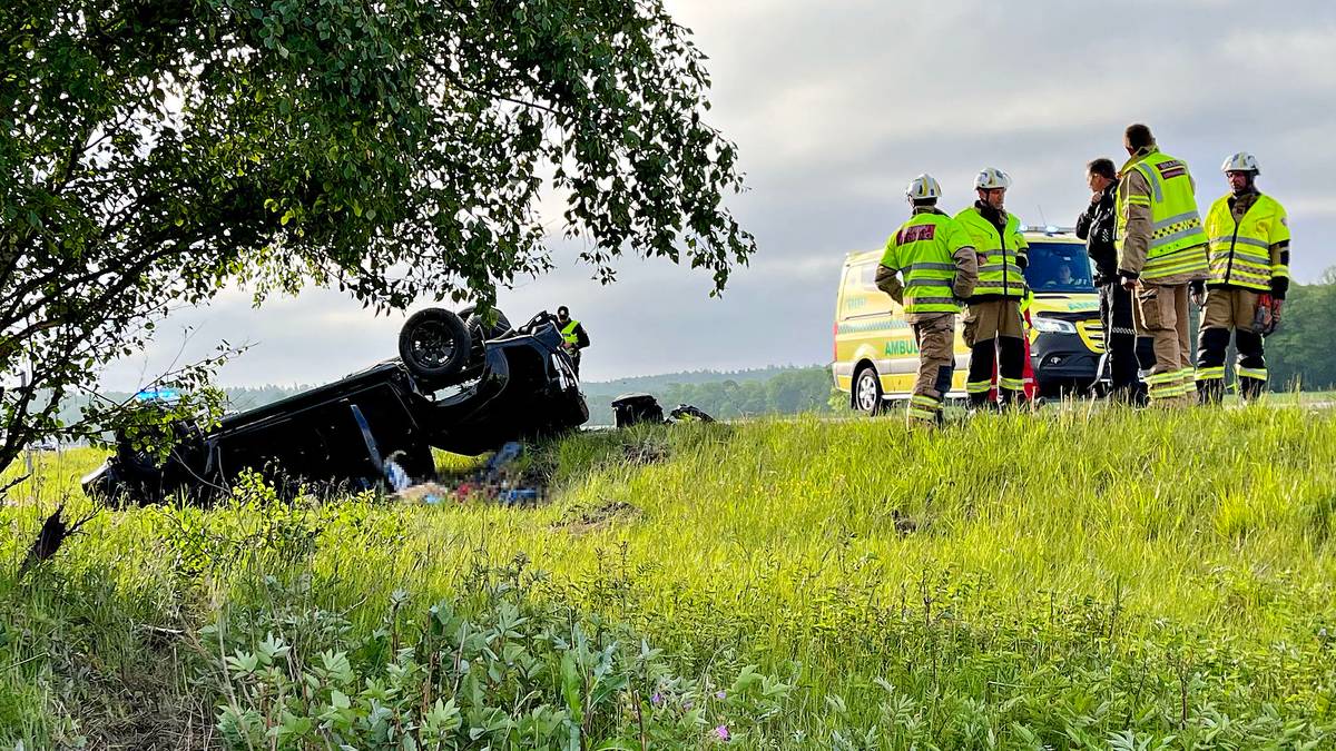 Trafikkulykke Store Materielle Skader Nrk Vestfold Og Telemark