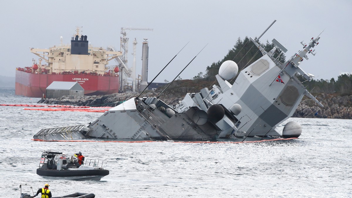 Fregatten KNM «Helge Ingstad» – Nyheter – NRK