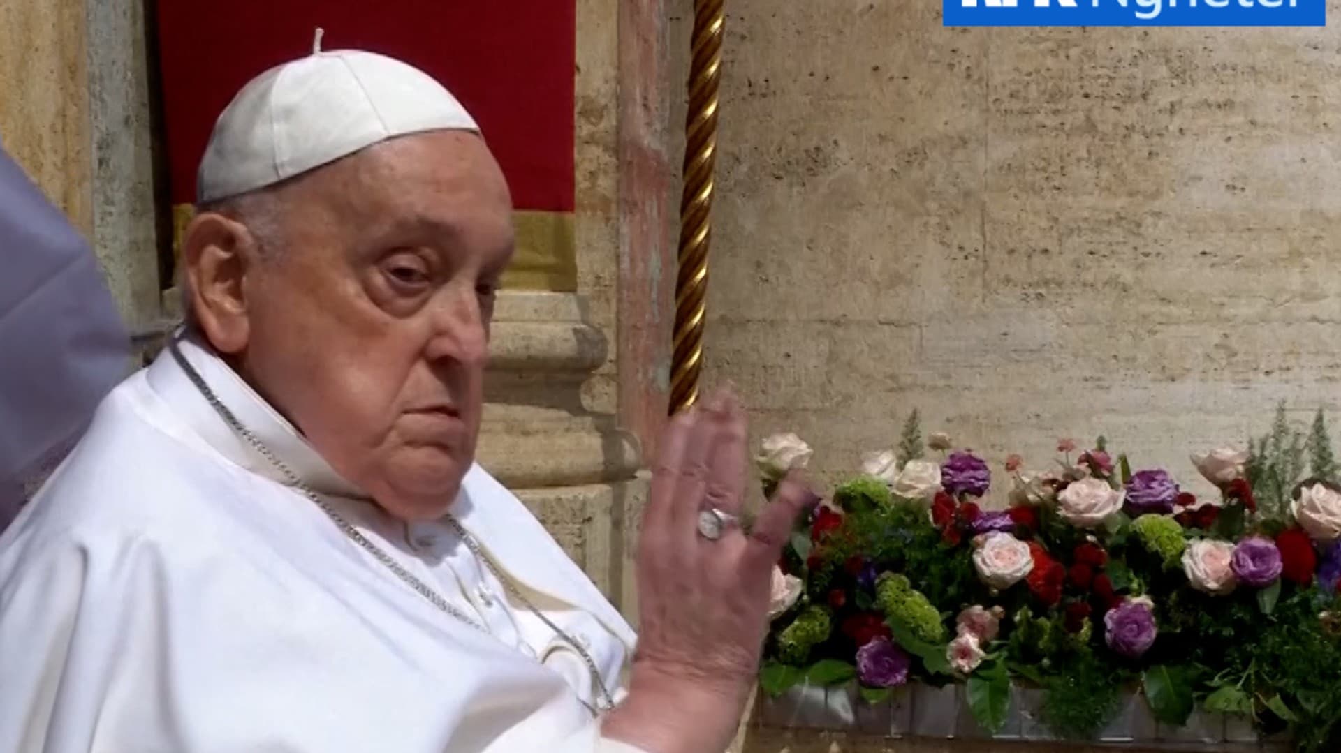 Paven overrasket da påskemessen i Peterskirken gikk av stabelen – Siste ...