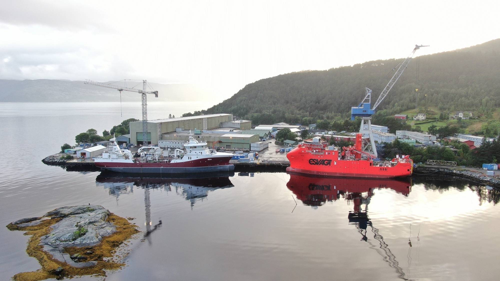 Sel Havyard Leirvik til tyrkiske Tersan Shipyard – NRK Vestland