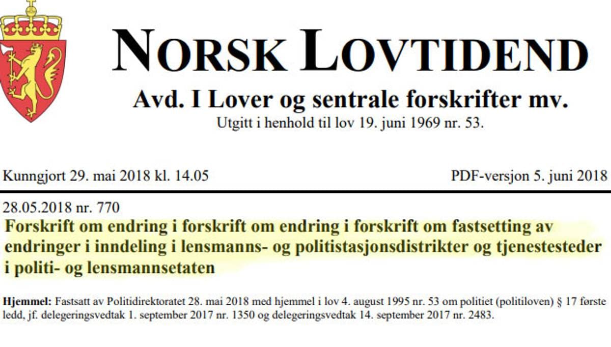 Departementet legger seg flate etter dette håpløse navnet – NRK Norge ... Departementet legger seg flate etter dette håpløse navnet – NRK Norge ...