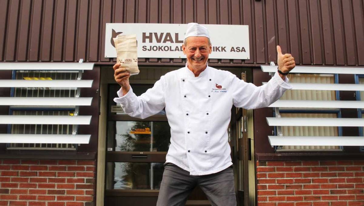 Jubel på sjokoladefabrikken – NRK Vestfold og Telemark – Lokale nyheter, TV og radio