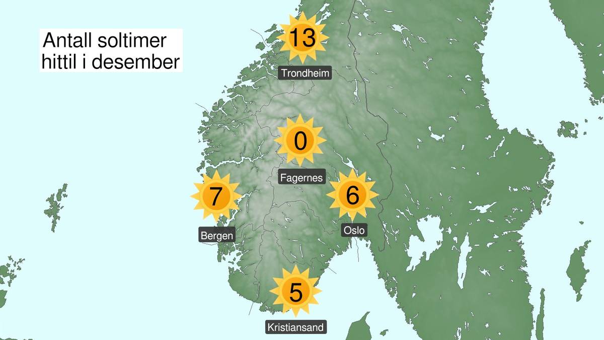 Få Soltimer På Sør Østlandet Nrk Vestfold Og Telemark Lokale