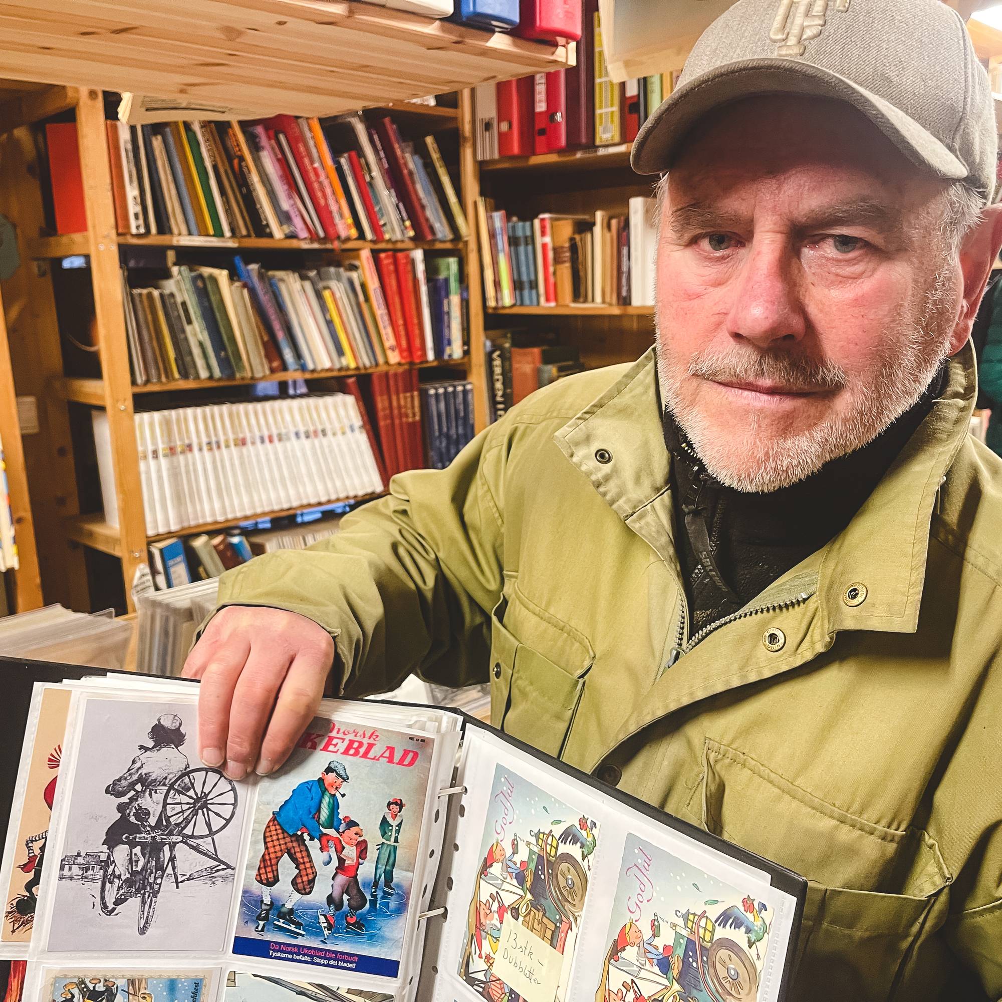 Julekort, en tradisjon i jula du snart bare finner i bruktbutikker og ...