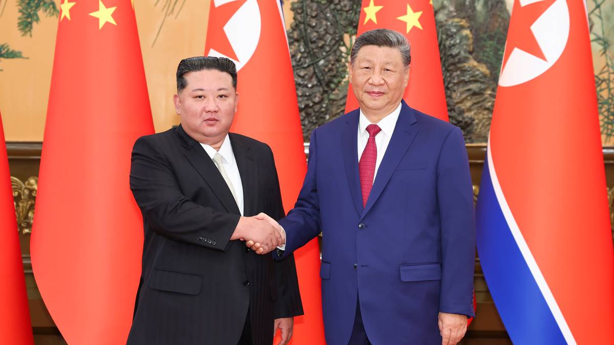 Xi og Kim: Vennskapet mellom Kina og Nord-Korea består uansett – Siste ...