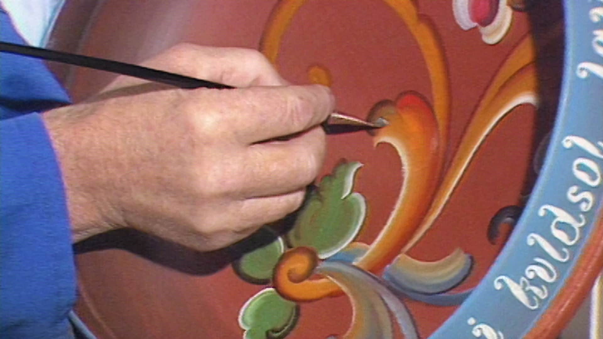 Rosemåling i Setesdal - NRK TV