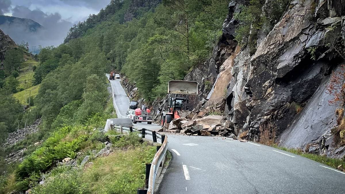 Åpner Rv 13 i Suldal kl. 15.00 – NRK Rogaland – Lokale nyheter, TV og radio