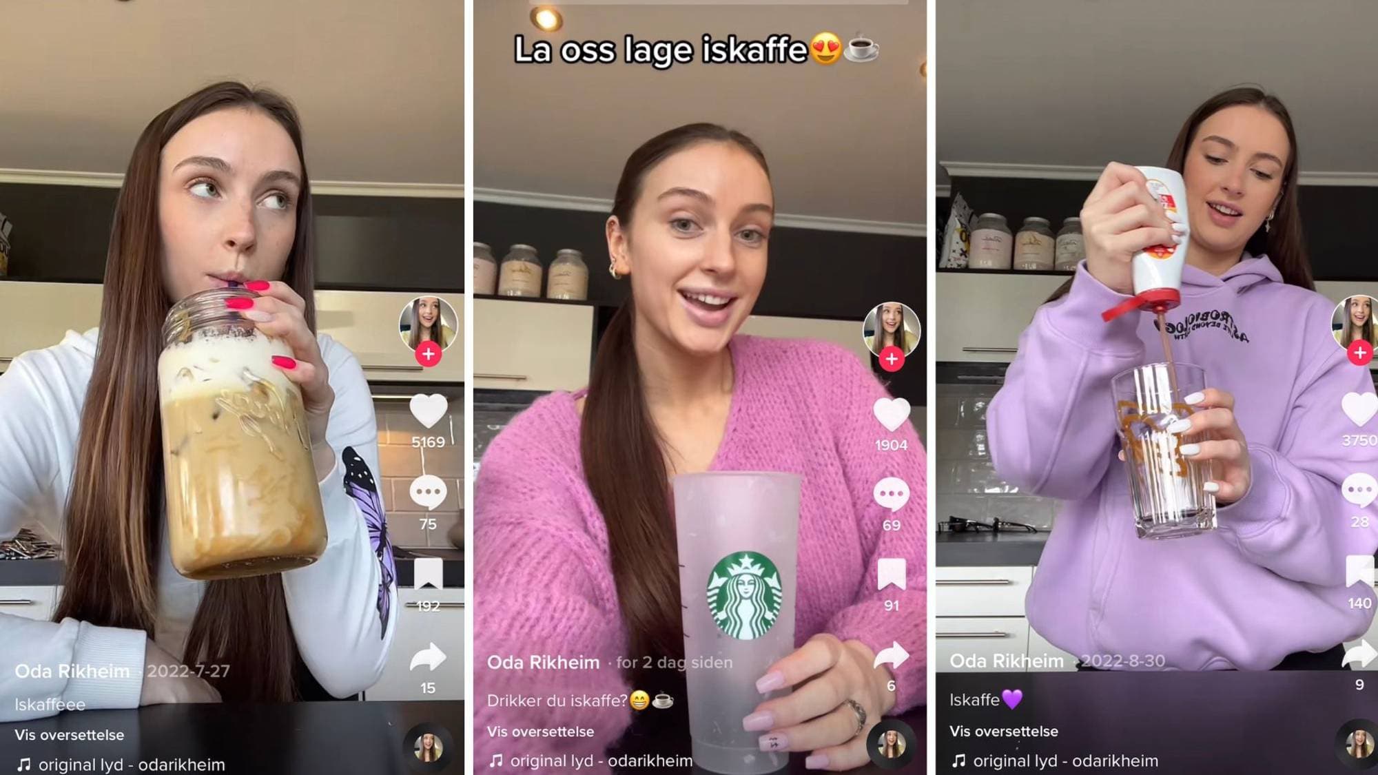 Iskaffe er trendy blant barn og unge på TikTok – NRK Rogaland – Lokale ...