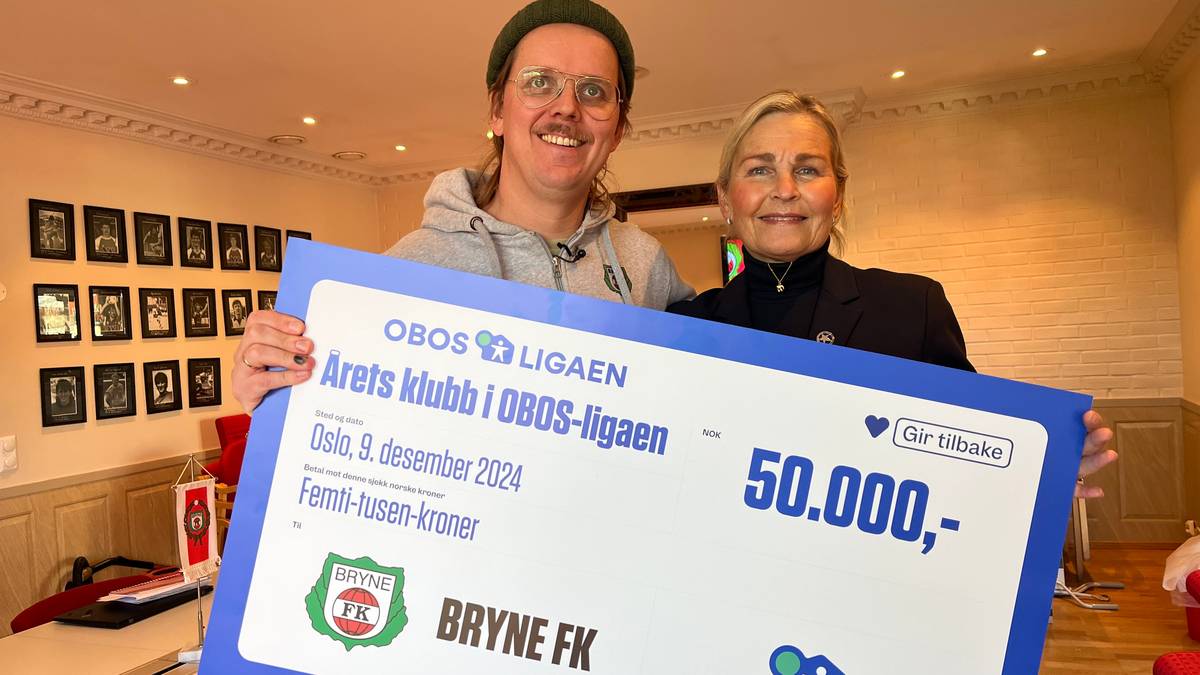 Bryne er årets klubb i 1. divisjon – NRK Rogaland – Lokale nyheter, TV og radio
