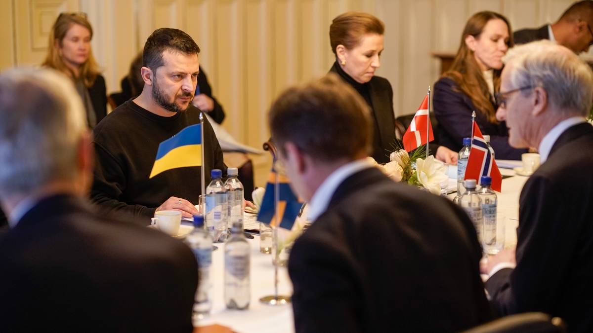 Volodymyr Zelenskyj er i Oslo: – Vil personlig takke Norge for støtten – NRK Urix ...
