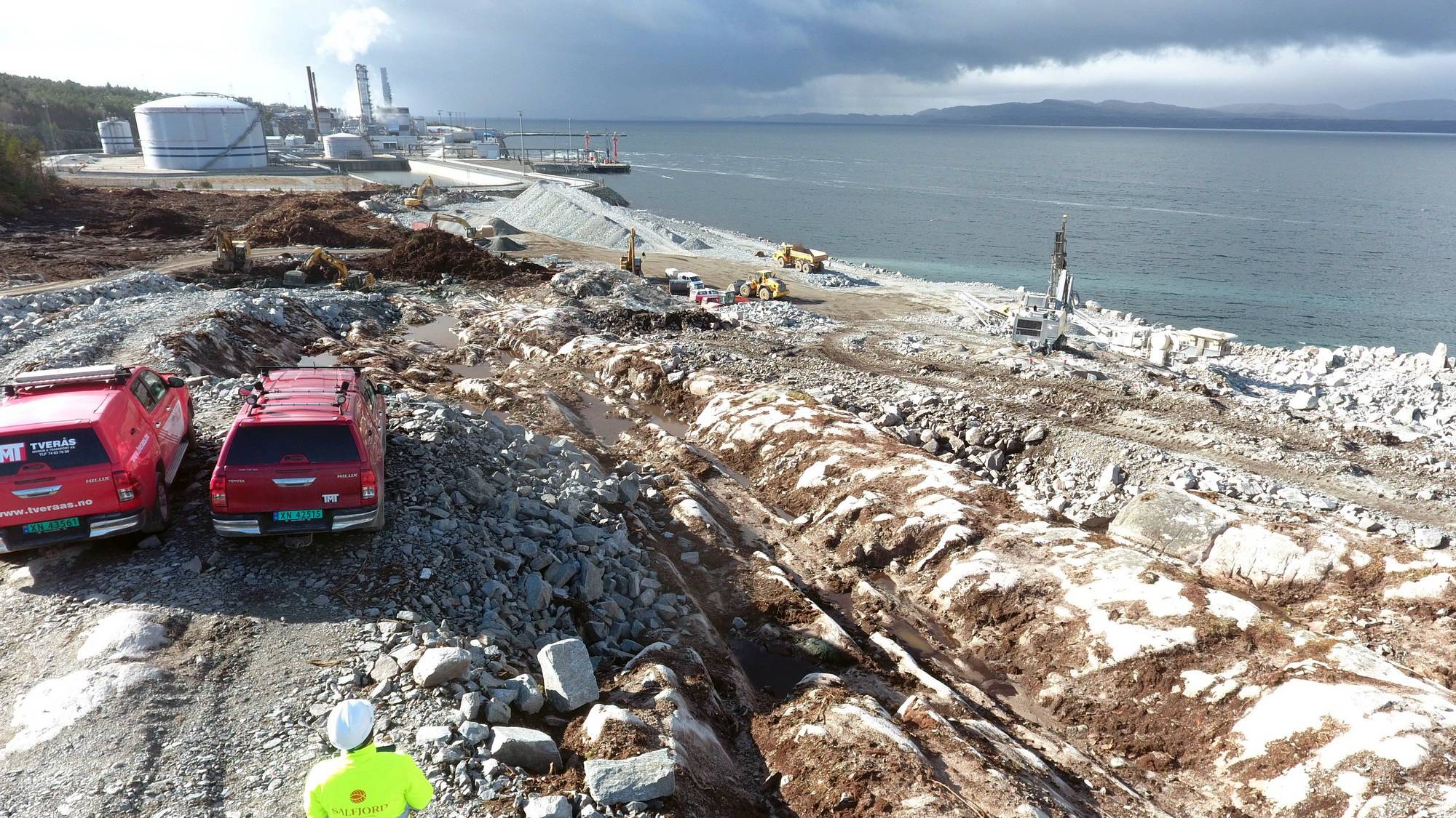 Salfjord får behalde konsesjonen og bygge landbasert oppdrettsanlegg på Tjeldbergodden i Aure ...