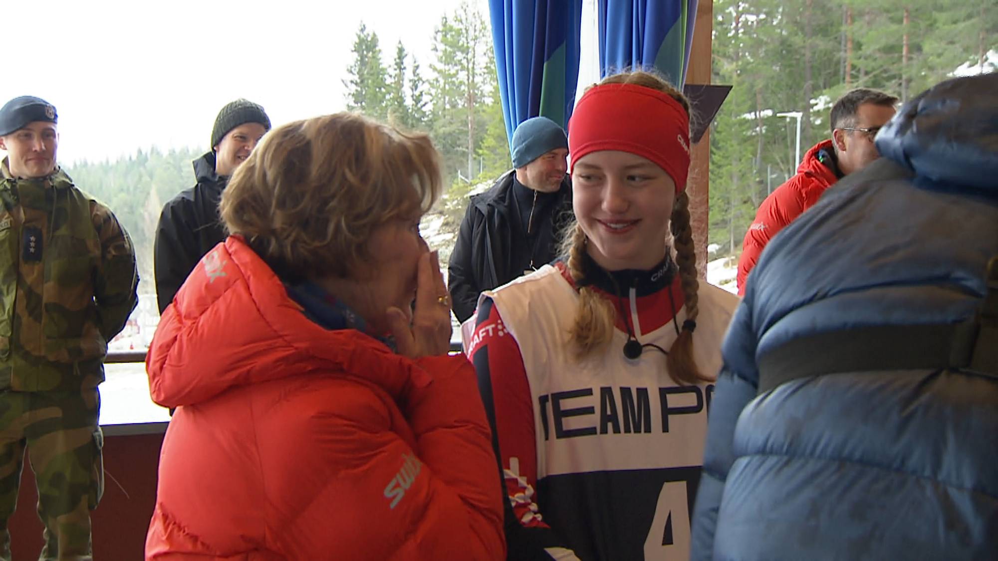 Sunniva (14) frå Team Pølsa rørte dronninga: – Ho sa eg var ein leiar ...