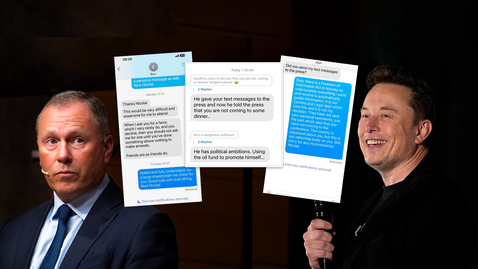 Nicolai Tangen om Elon Musk: – Han har ikke bedt om noen tjeneste – NRK ...