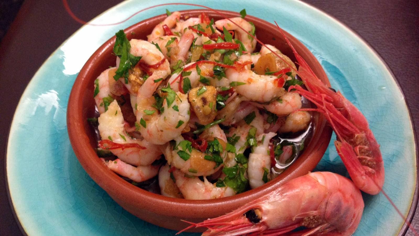 Fyrige reker i snøen – NRK Mat – Oppskrifter og inspirasjon