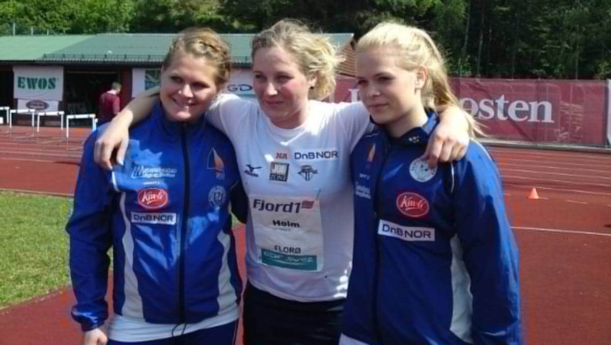 Imponerer på friidrettsbana – NRK Vestland