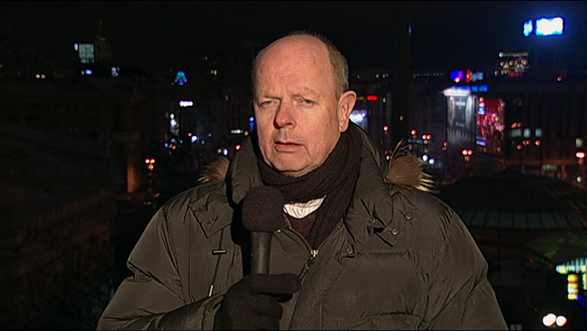 Morten Jentoft fra Kiev i Urix 27. 1. 2014 – NRK
