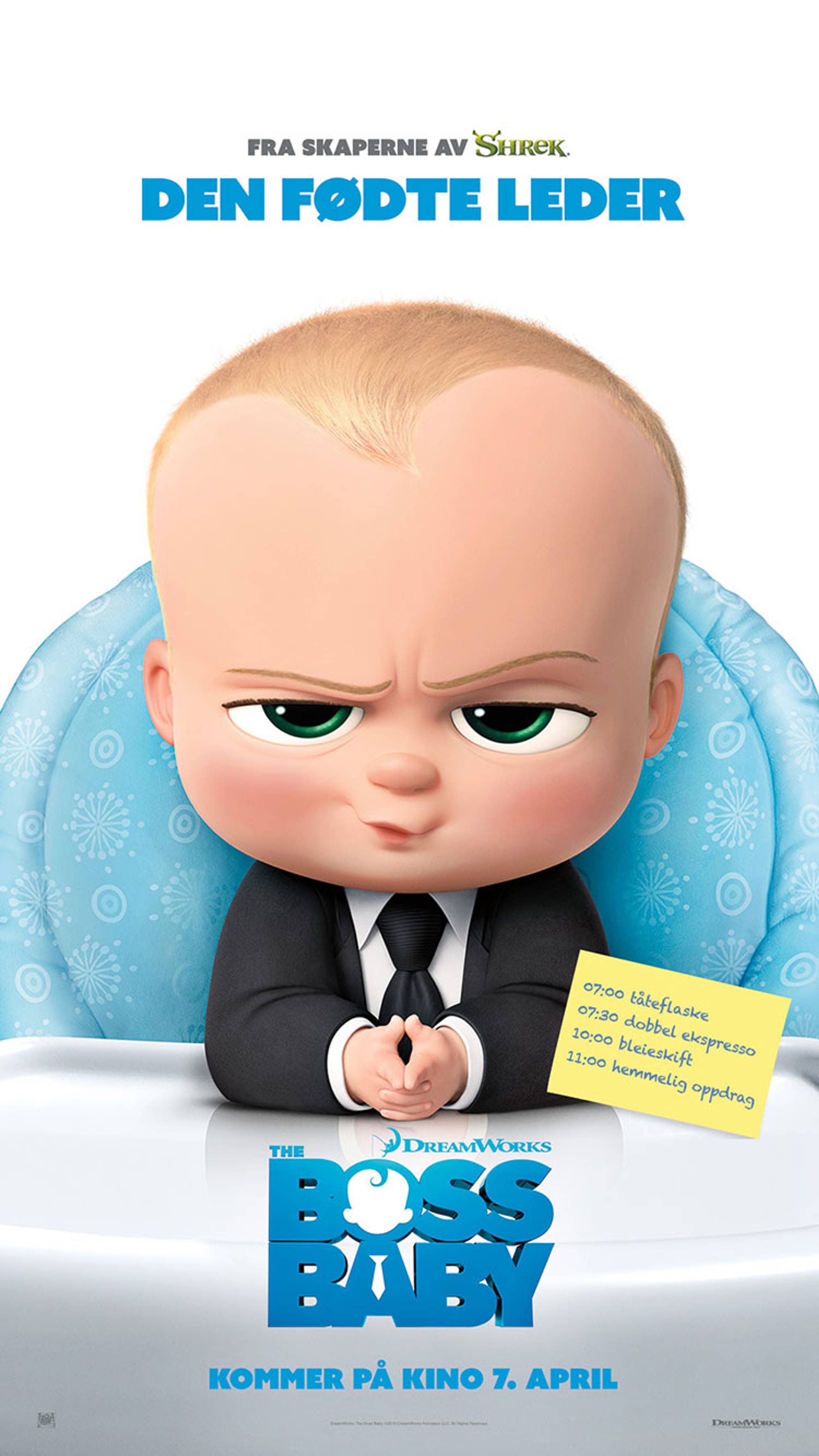 Anmeldelse: «The Boss Baby» – Filmpolitiet
