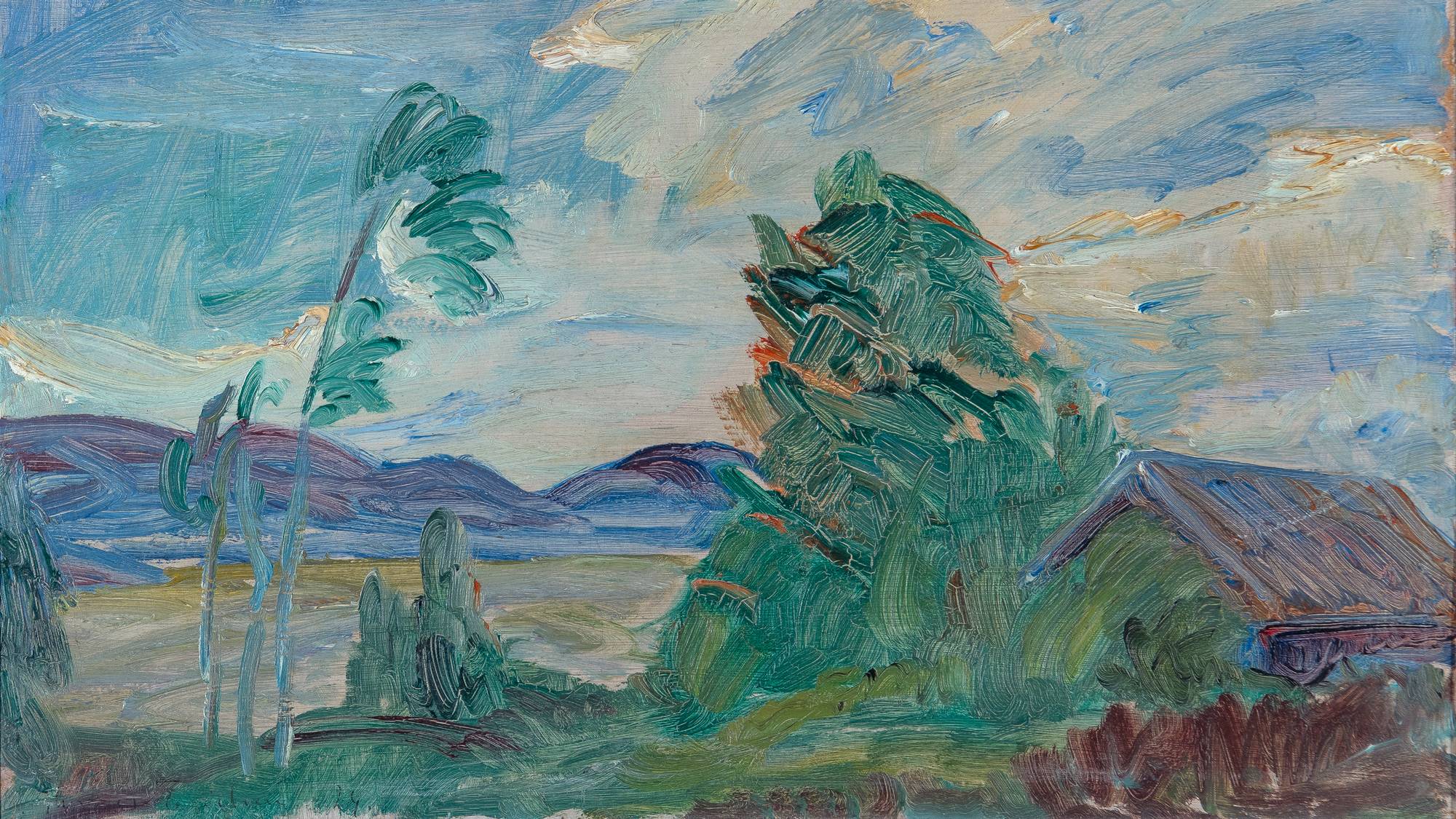 Anmeldelse: «Thorvald Erichsen – Levende landskap» på Drammens Museum ...