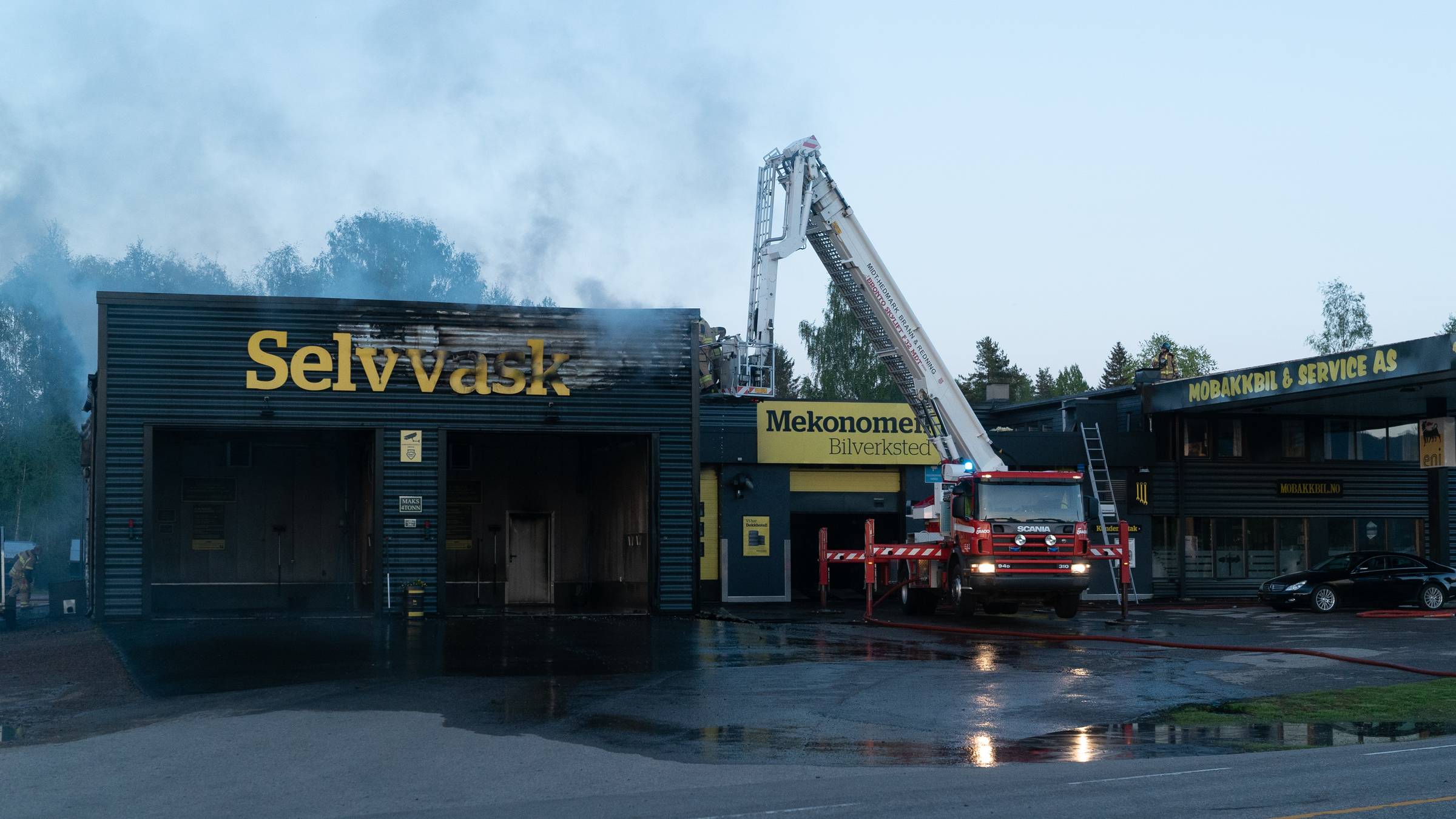 Det Brenn I Brannstasjonen I Våler Nrk Innlandet Lokale Nyheter Tv