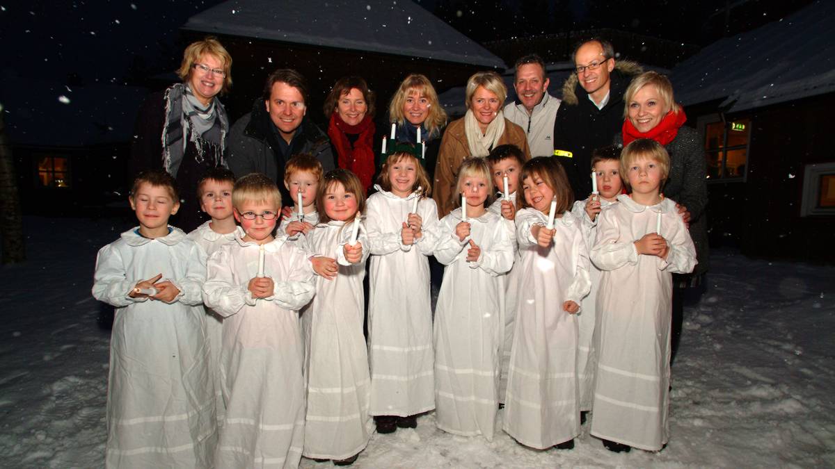 Norges lengste Lucia-tog? – NRK Nordland