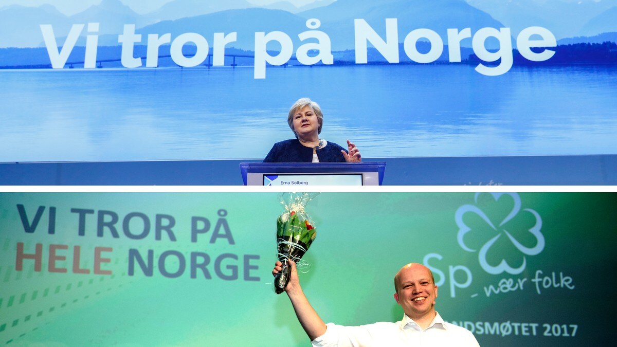 Vedum (Sp) innrømmer at han «stjal» Høyres slagord – NRK Norge ...