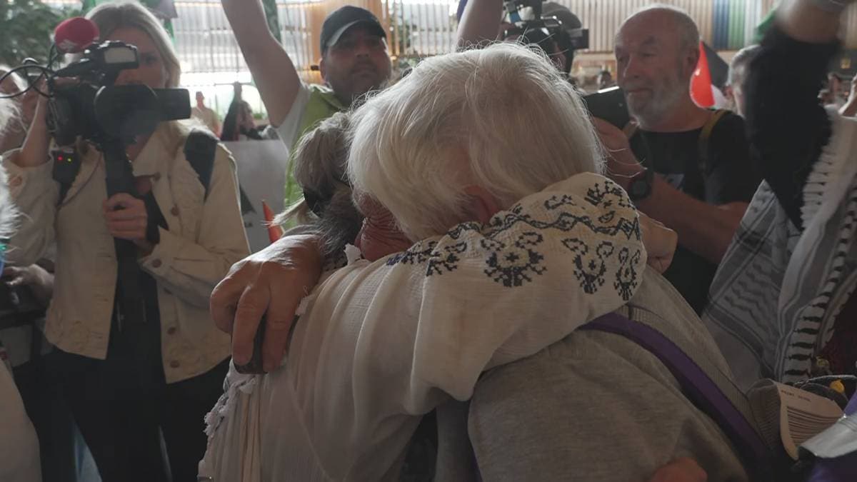 Den norske fredsaktivisten Vigdis Bjorvand er tilbake i Norge etter å ...