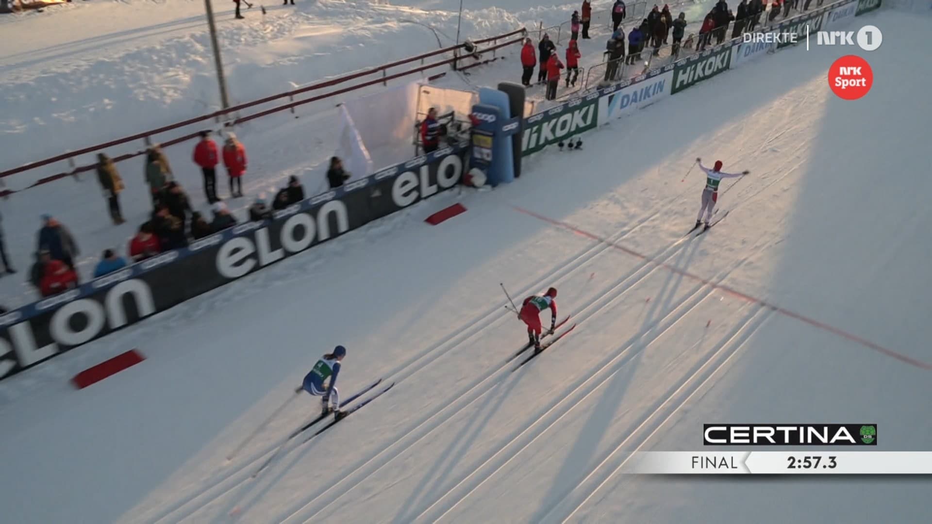 Sveitisk seier på sprint – Udnes Weng på pallen for første gang – NRK ...