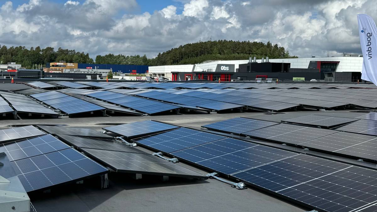 Opna Sørlandets første solcellepark på taket – NRK Sørlandet – Lokale ...