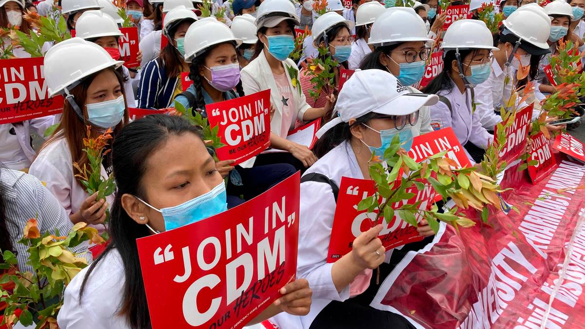 The Civil Disobedience Movement of Myanmar is nominated for the Nobel ...