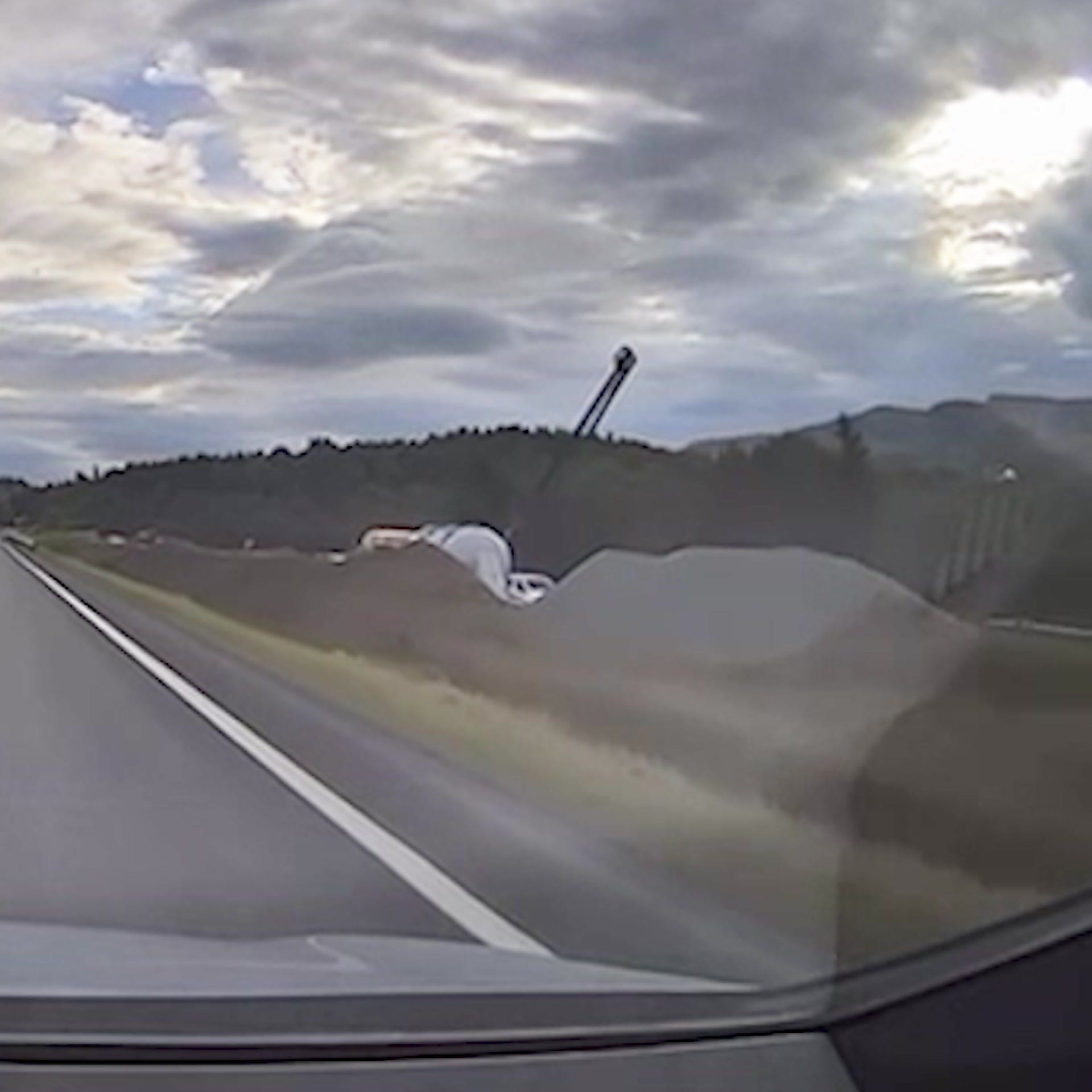 Her går skredet i Levanger – NRK