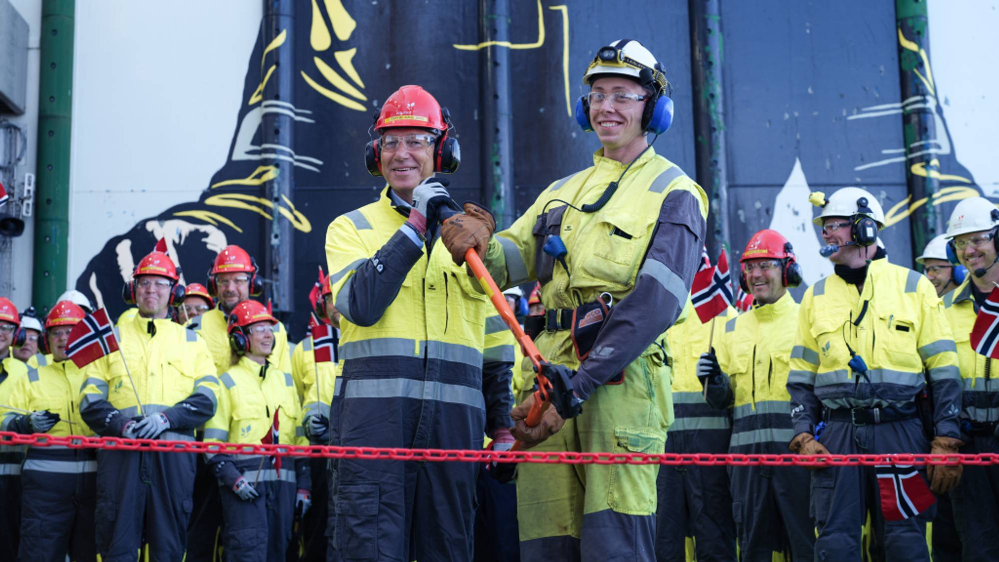 Åpnet Norges nordligste oljefelt – NRK Troms og Finnmark