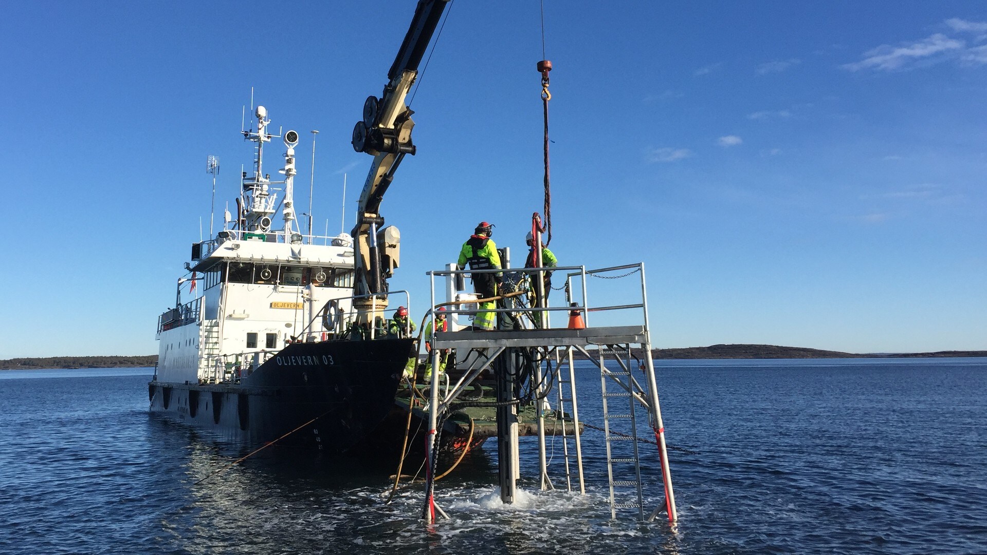 Merking av grunner og skjær – NRK