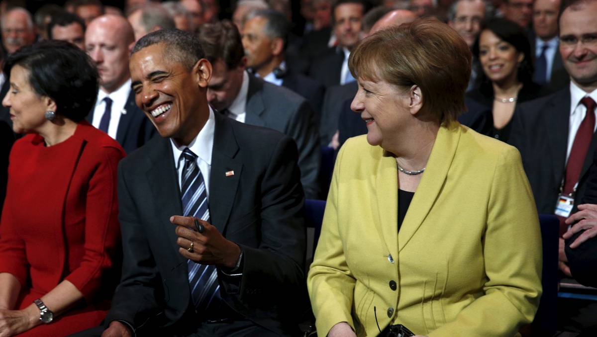 Obama: - Merkel har faktisk god humor – NRK Urix – Utenriksnyheter og ...