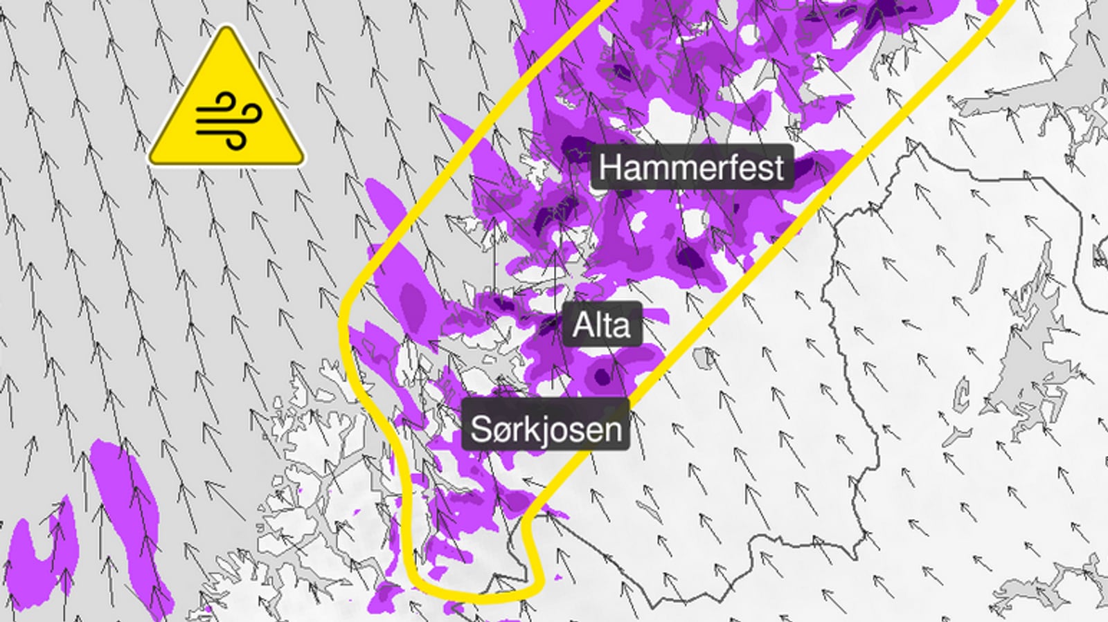 Farevarsler står i kø i Nord-Norge – NRK Troms og Finnmark