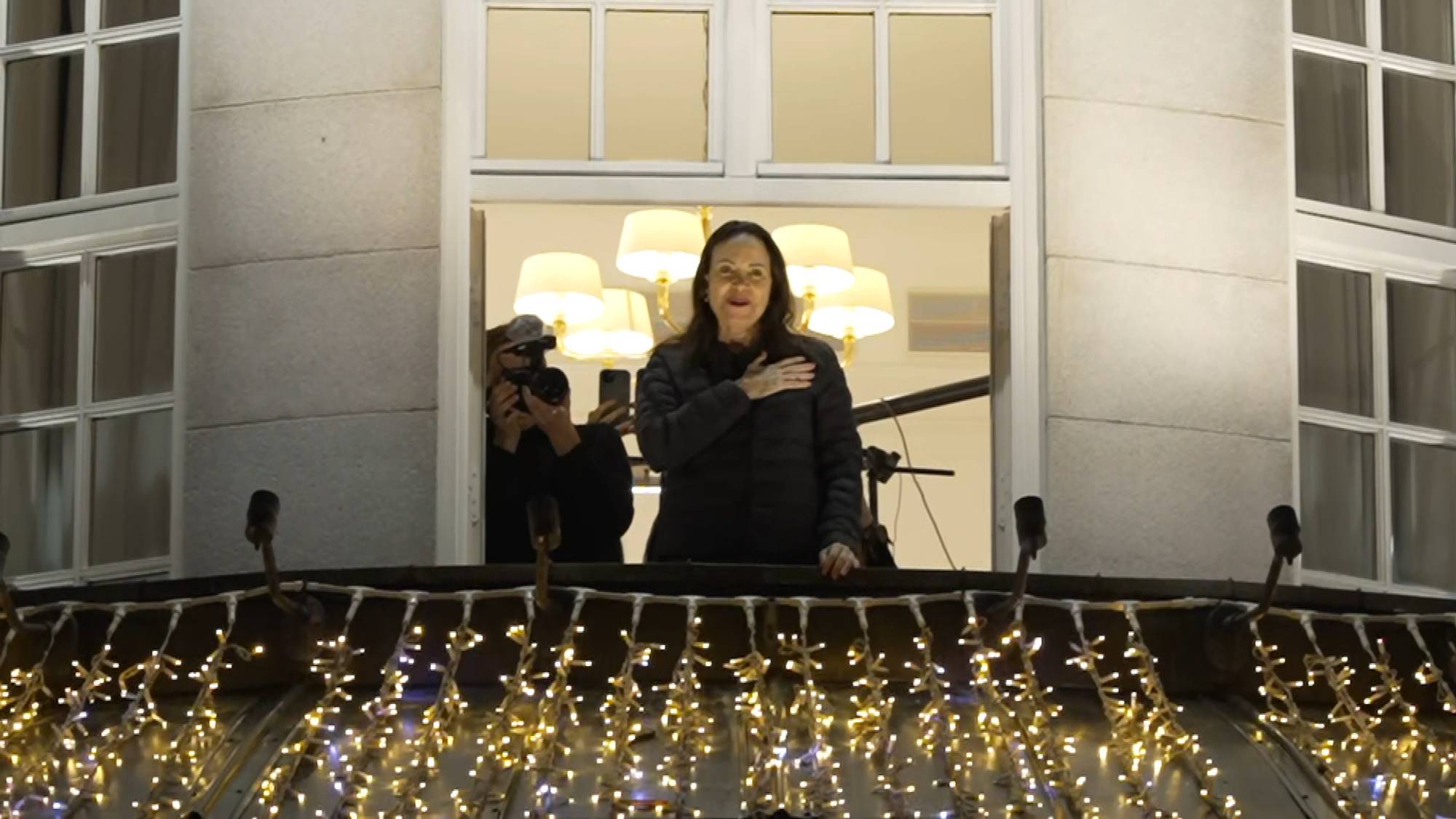 Fredsprisvinner María Corina Machado i eksklusivt intervju til NRK ...