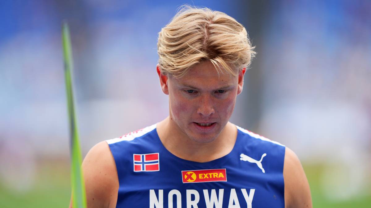 Kasper Sagen er slått ut i spydkvalifiseringen – NRK Sport ...