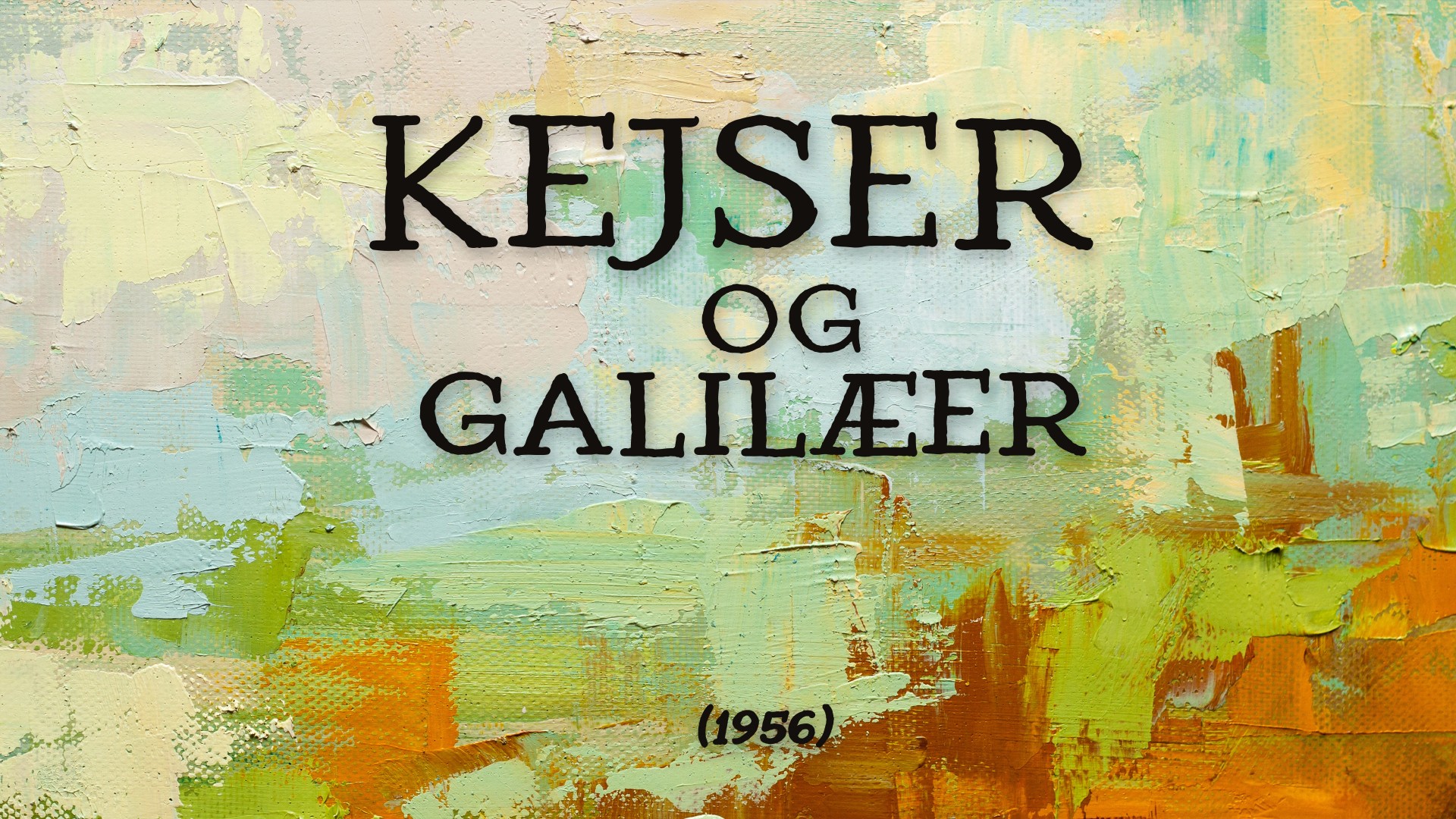 6. Kejser Julian - 1. handling - Kejser og galilæer - NRK Radio