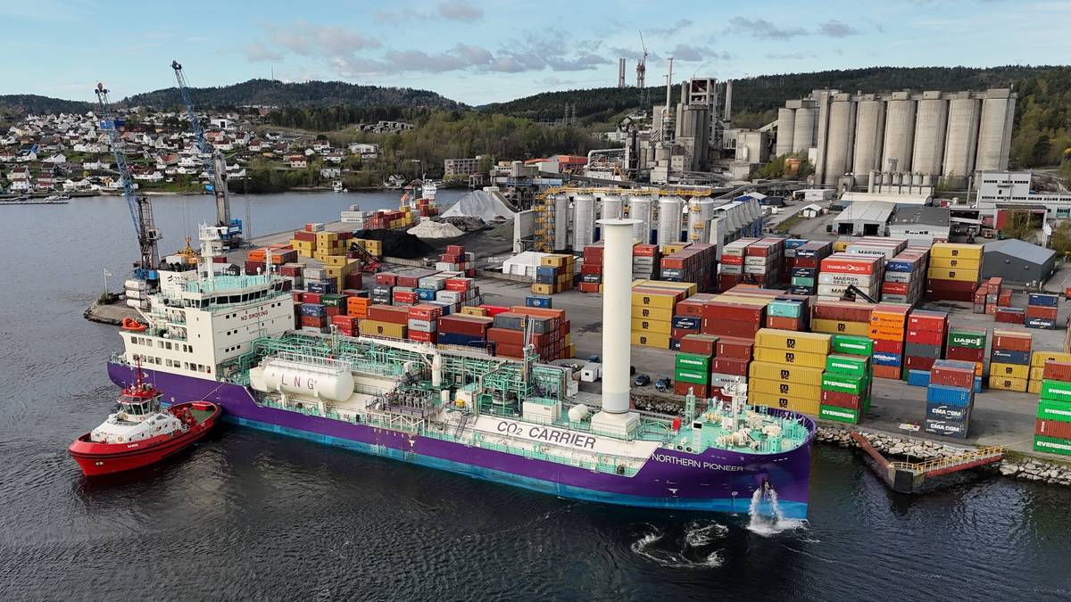 Tester transport av CO₂ fra Brevik – NRK Vestfold og Telemark – Lokale ...