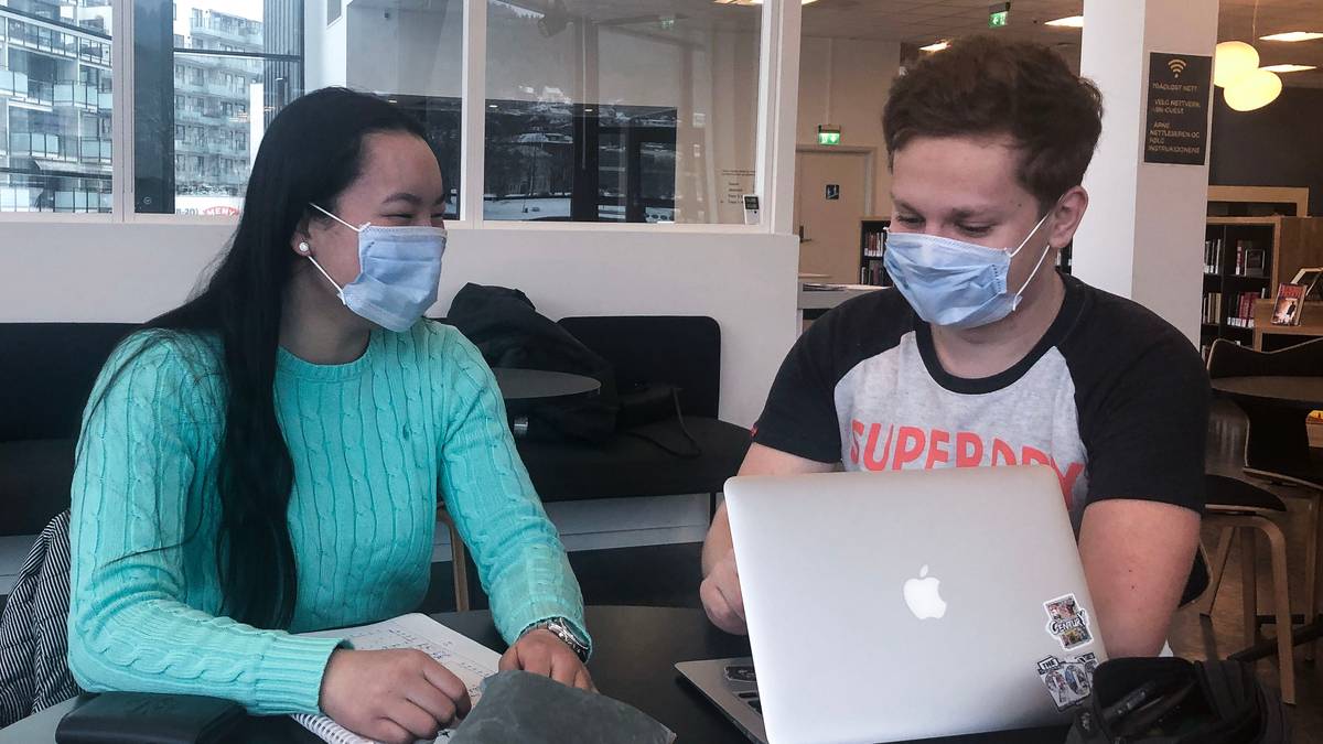 Munnbind kan føre til mer smitte – NRK Vestfold og Telemark – Lokale ...