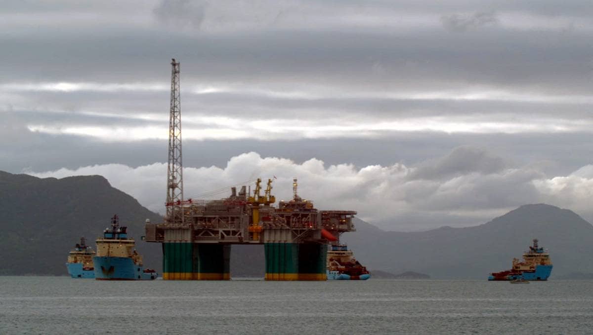 Gjøa-plattformen endelig i siget – NRK Vestland