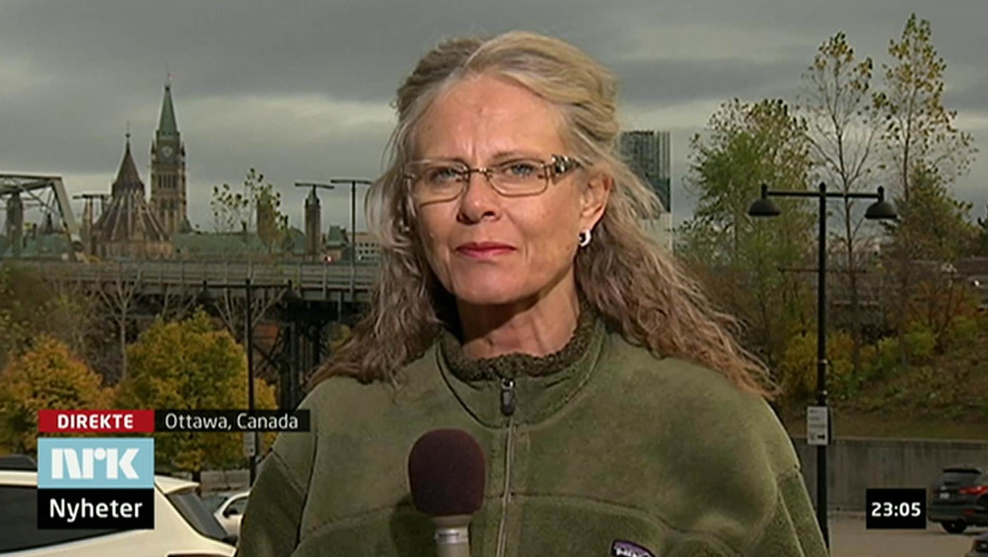 Gro Holm rapporterer fra Ottawa – NRK