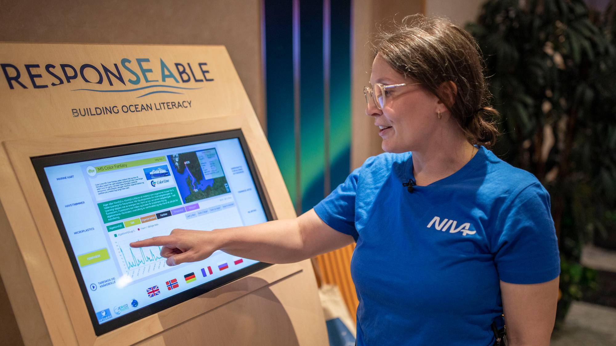 Kiel-ferga måler vannkvalitet og følger med på tilstanden i Oslofjorden ...