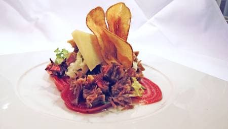 Pinnekjøtt­salat – NRK Mat – Oppskrifter og inspirasjon