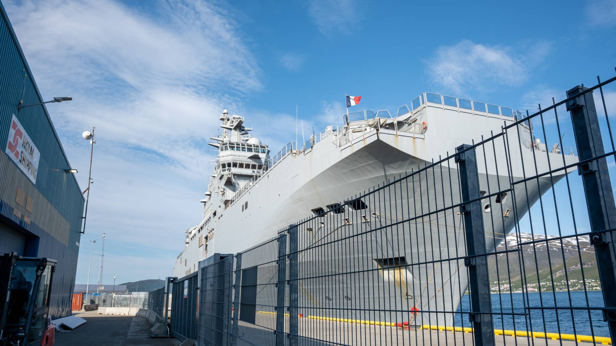 Kontreadmiral Oliver Berdal i sjøforsvaret hedret av det franske ...