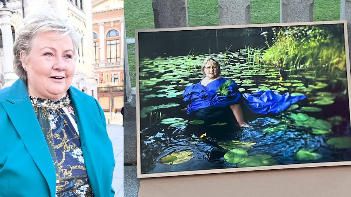 Bildet «Erna i tjernet» auksjoneres bort under TV-aksjonen – NRK ...