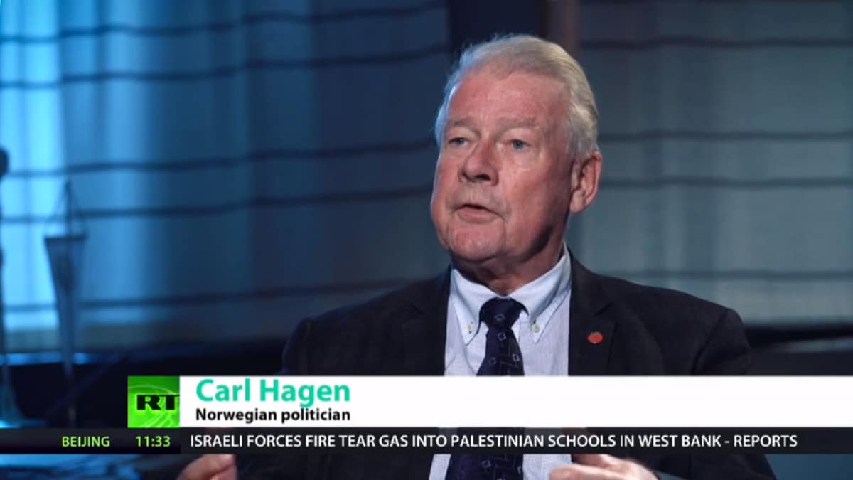 Carl I. Hagen meiner Vesten bør respektere at Russland tek Krim – NRK ...