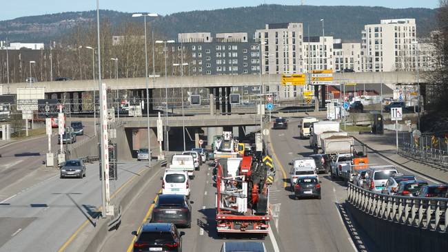 Statens vegvesen oppfordrer bilister til å unngå Ring 3 i Oslo – Stor-Oslo