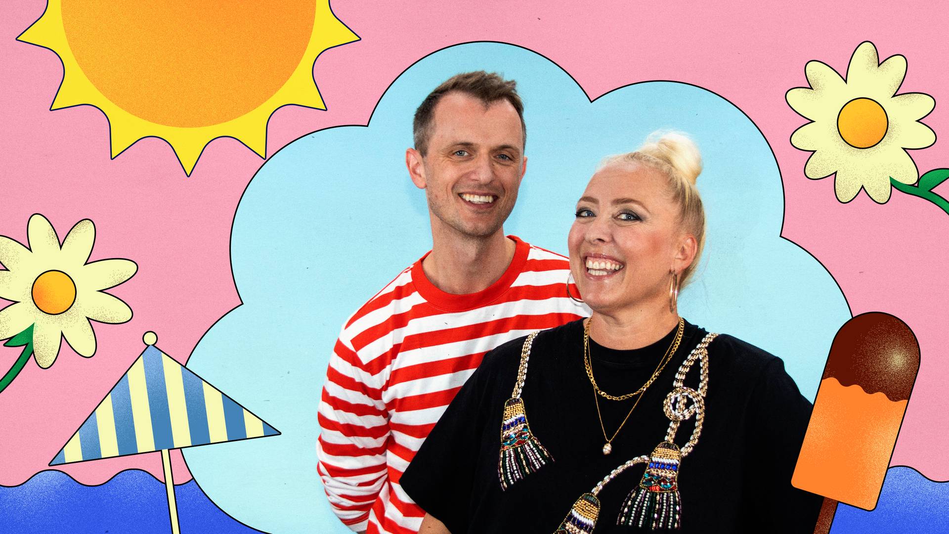 Mona B. Riise og Nils Bech - Feriestemning - NRK Radio