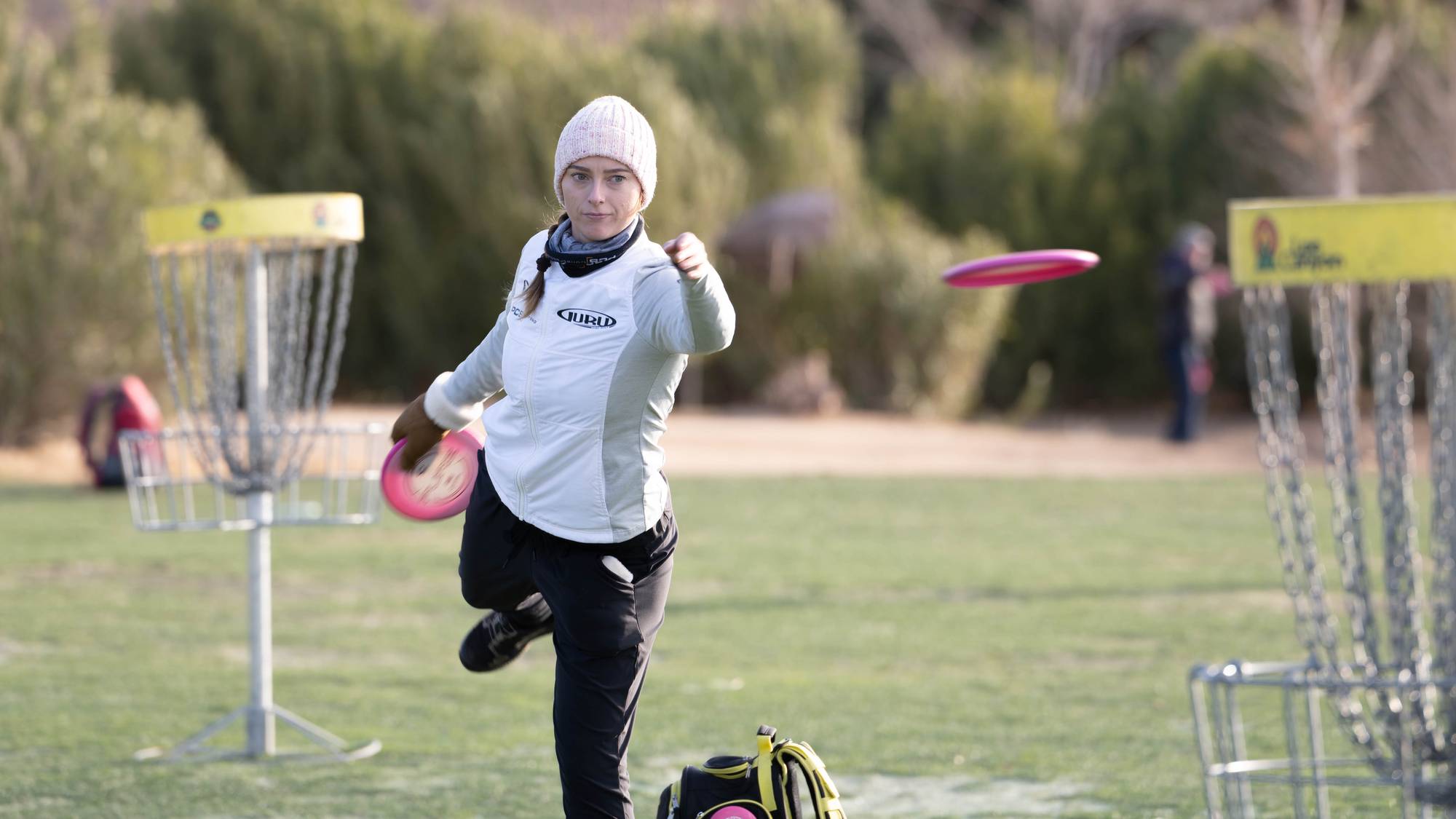 Anniken Kristiansen Steen imponerer som frisbeegolfspiller i ...